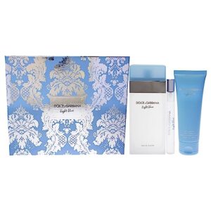 dolce & gabbana light blue gift set, 3 count