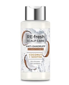 re-fresh scalp care conditioner anti-dandruff coconut & soothe, 13.5 fl oz