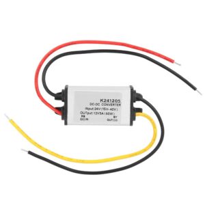 maxmartt buck converter voltage regulator, 24v to 12v high efficiency step down power supply 5a dc buck converter step-down volt module for robots, led lights, photovoltaic panels etc