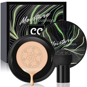 firstfly mushroom air cushion cc cream moisturizing concealer makeup base primer liquid foundation