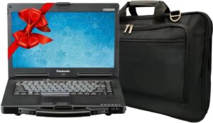 panasonic toughbook cf-53 laptop pc bundle with laptop bag, intel i5-2520m, 16gb ram, 2tb ssd, windows 10 (renewed)