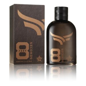 tru western pbr 8 seconds fury men's cologne, 3.4 fl oz (100 ml) - warm, intense, vibrant