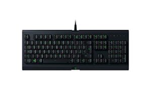 razer cynosa lite essential gaming keyboard (fully programmable, rgb chroma lighting, gaming grade keys, 10 key roll-over, spill resistant) us layout|black