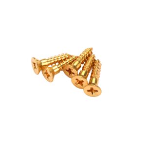 highpoint solid brass screws #2 x 1/2", phillips, 25 pieces