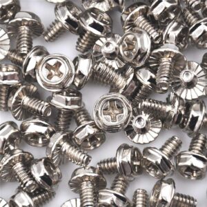 screw 100pcspc case cd-rom hard disk toothed hex 6/32 computer pc case hard drive motherboard mounting screws for motherboard