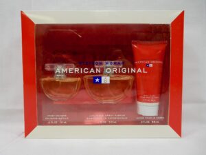 american original stetson woman by coty 3-piece gift set