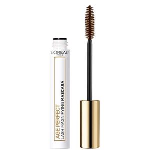 l’oréal paris age perfect lash magnifying mascara, brown, 0.28 ounce