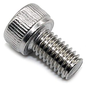 fullerkreg m5x8mm stainless steel socket head cap screws, bright finish(50 pcs)