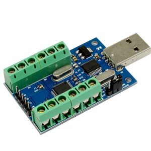 usb 10-channel 12bit ad data collection module stm32 uart communication adc module