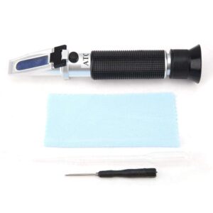 gravity refractometer，rz126 handheld pet cat dog urine specific gravity refractometer pet medical tool