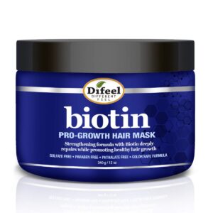 difeel pro-growth biotin hair mask 12 oz. - hair mask for hair loss