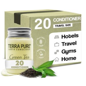 terra pure conditioner, travel size hotel amenities, 1 oz (case of 20)