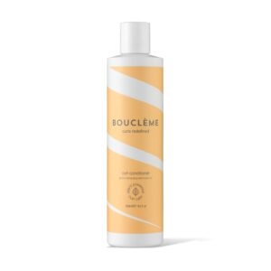 bouclème curl conditioner - hydrating and strengthening for dry and damaged hair - reduces tangling - 97% naturally derived ingredients -cruelty-free and plant powered - 10.1 fl oz