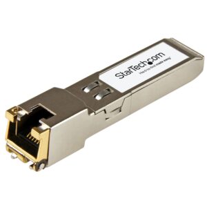 startech.com palo alto networks cg compatible sfp module - 1000base-t - sfp to rj45 cat6/cat5e - 1ge gigabit ethernet sfp - rj-45 100m - (cg-st)