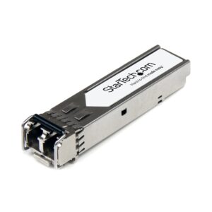 startech.com brocade 10g-sfpp-sr compatible sfp+ module - 10gbase-sr - 10gbe multimode fiber mmf optic transceiver - 10ge gigabit ethernet sfp+ - lc 200m - 850nm - ddm (10g-sfpp-sr-st)