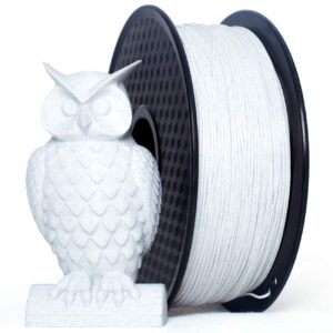 priline pn-pla12marble pla 1.75 3d printer filament, dimensional accuracy +/-0.03 mm, 1kg spool, marble