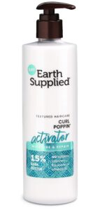 earth supplied curl poppin' activator with 15% shea butter