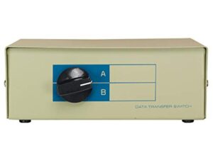 cable leader db9 manual data switch box (2-way, ab female)