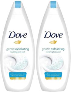 dove, gentle exfoliating body wash - 500 ml