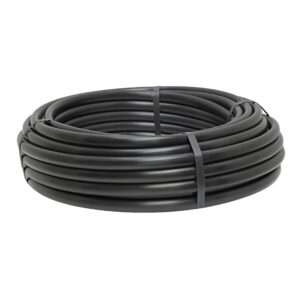 polyethylene tubing - size : 1/2" (0.600" id x 0.700" od) - length : 100'