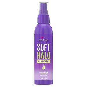 aussie soft halo air dry spray with australian kakadu plum 5.7 fl oz