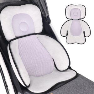 vocheer toddler stroller cushion, infant car seat cushion stroller support pillow for newborn 0-12 months