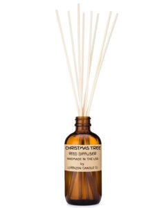 christmas tree reed diffuser set | handmade in the usa by american workers | lasts for 2-3 months |