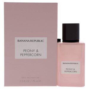 banana republic icon peony & peppercorn women's eau de parfum spray, 2.5 ounces