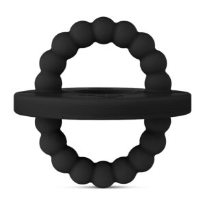 ryan and rose cutie bit teether (black)