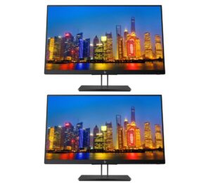 hp z24nf g2 23.8 inch ips led backlit monitor 2-pack, fhd 1920 x 1080 (1js07a8#aba)