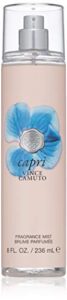 vince camuto capri body fragrance spray mist, 8 fl oz