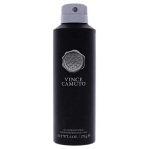 vince camuto classic body spray for men, 6 fl oz