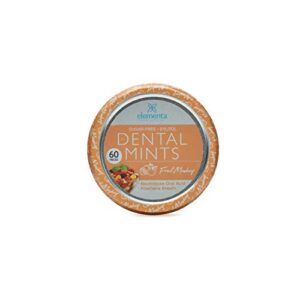 elementa natural sugar free hard candy breath mints, low carb with xylitol for improved oral care | non-gmo + vegan friendly, neutralizes oral acid, soothes dry mouth | fruit mashup 60 count