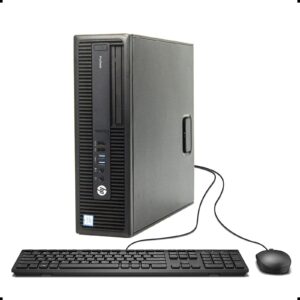 hp prodesk 600 g2 small form factor business desktop computer, intel quad core i5-6500, 12gb ddr4, 1tb ssd, wifi, bt 4.0, vga, dp