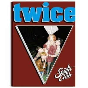 south club 'twice' 4th single album cd+40p photobook+message photocard set+tracking kpop sealed