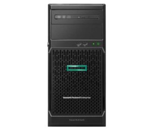 hp proliant ml30 gen10 tower server bundle with intel xeon e-2124, 16gb ddr4, 4tb sata, raid, and 16gb usb drive