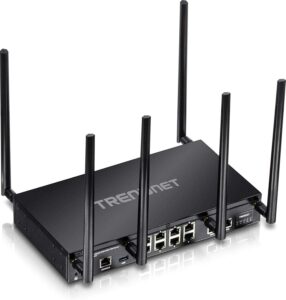 trendnet ac3000 tri-band wireless gigabit dual-wan vpn smb router,tew-829dru,mu-mimo, wave 2,internet router,whole office/home wifi,pre-encryped wireless,qos ( renewed)