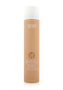 surface hair bassu moisture mist leave-in conditioner to moisturize hair, add shine and nourish, 5.07 fl oz