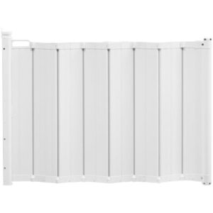 babydan guard me retractable safety gate extra wide 25-44.6" - white