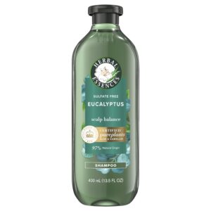 herbal essences bio: renew aloe + eucalyptus sulfate free shampoo scalp balance, 13.5 fl oz, 5.491 fl oz