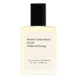 maison louis marie - no.09 vallée de farney natural roll-on perfume oil | luxury clean beauty + non-toxic fragrance (0.5 fl oz | 15 ml)