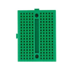 taidacent 10 pcs syb-170 mini solderless breadboard mini breadboard experimental platform portable breadboard (green)