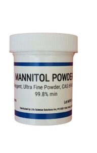 mannitol powder, 99%+, 25 grams, cas 69-65-8