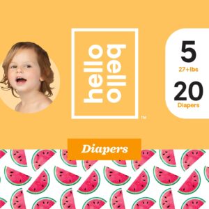 hello bello diapers jumbo pack - watery melons (5)