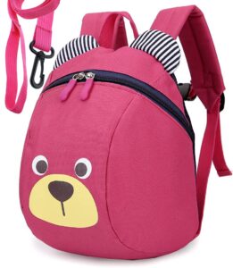 hwjianfeng kids toddler backpack boys girl with leash harness kindergarten bookbag preschool nursery daycare school bag lunch box