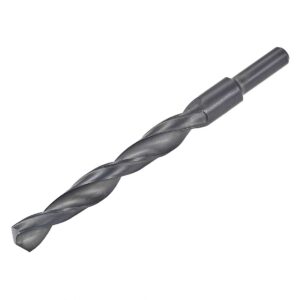 uxcell reduced shank twist drill bits 14mm high speed steel 4241 with 10mm shank for aluminum alloy steel metal plastic wood