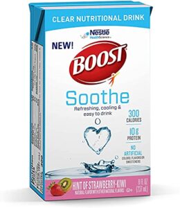 boost soothe nutritional beverage, strawberry kiwi 8 ounce (pack of 27)