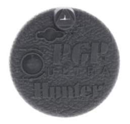 hunter rubber replacement cap for pgp ultra rotors black cover 183600