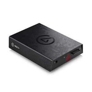 elgato 4k60 s+, external capture card, record in 4k60 hdr10 with ultra-low latency to pc or sd card on ps5/ps4, xbox series x/s, xbox one x/s, in obs and other broadcasting software, for windows