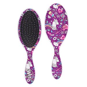 wet brush happy hair original detangler llama